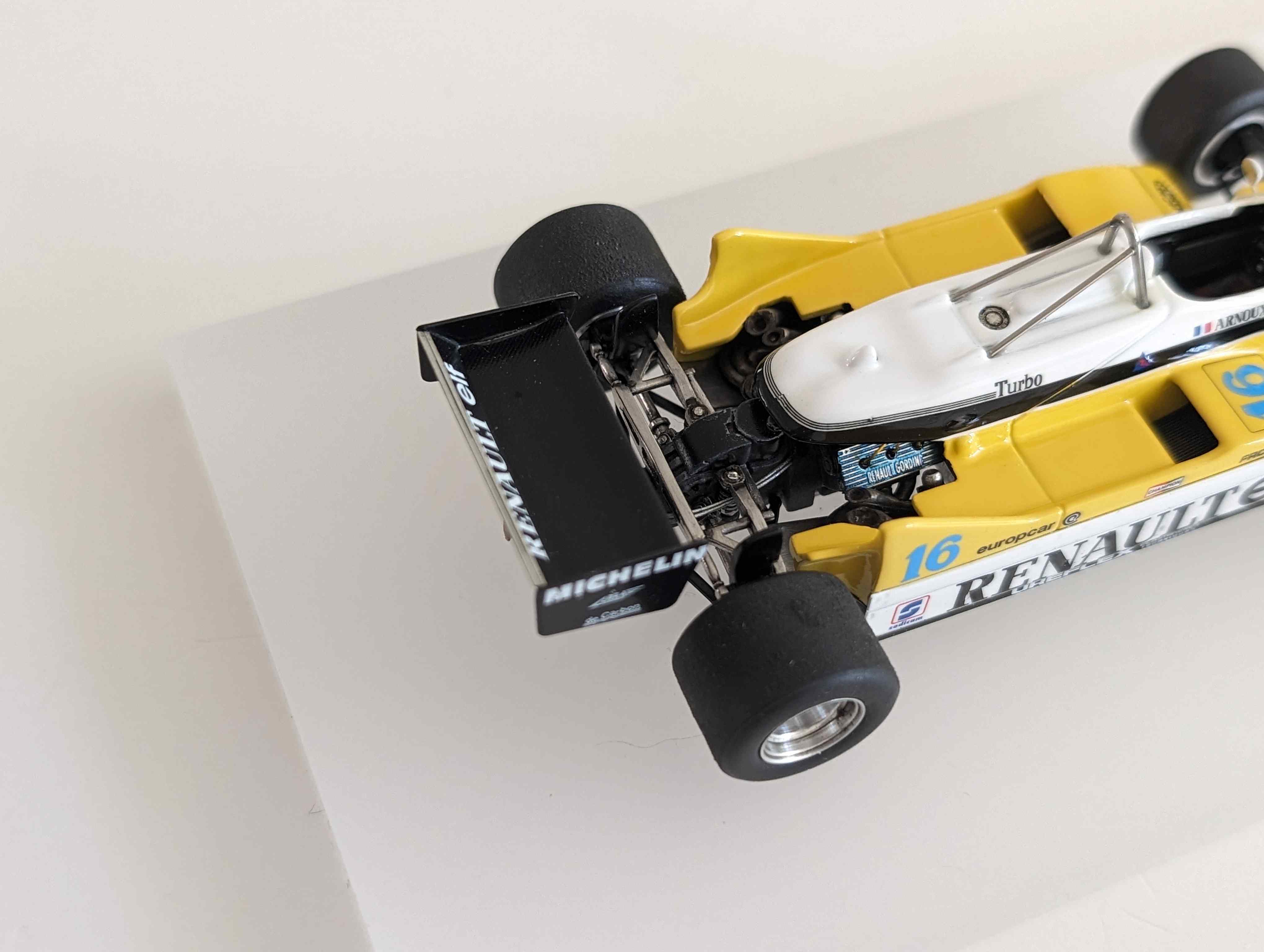 F. Suber : Renault RE30B winner French GP 1982, Modelart111
