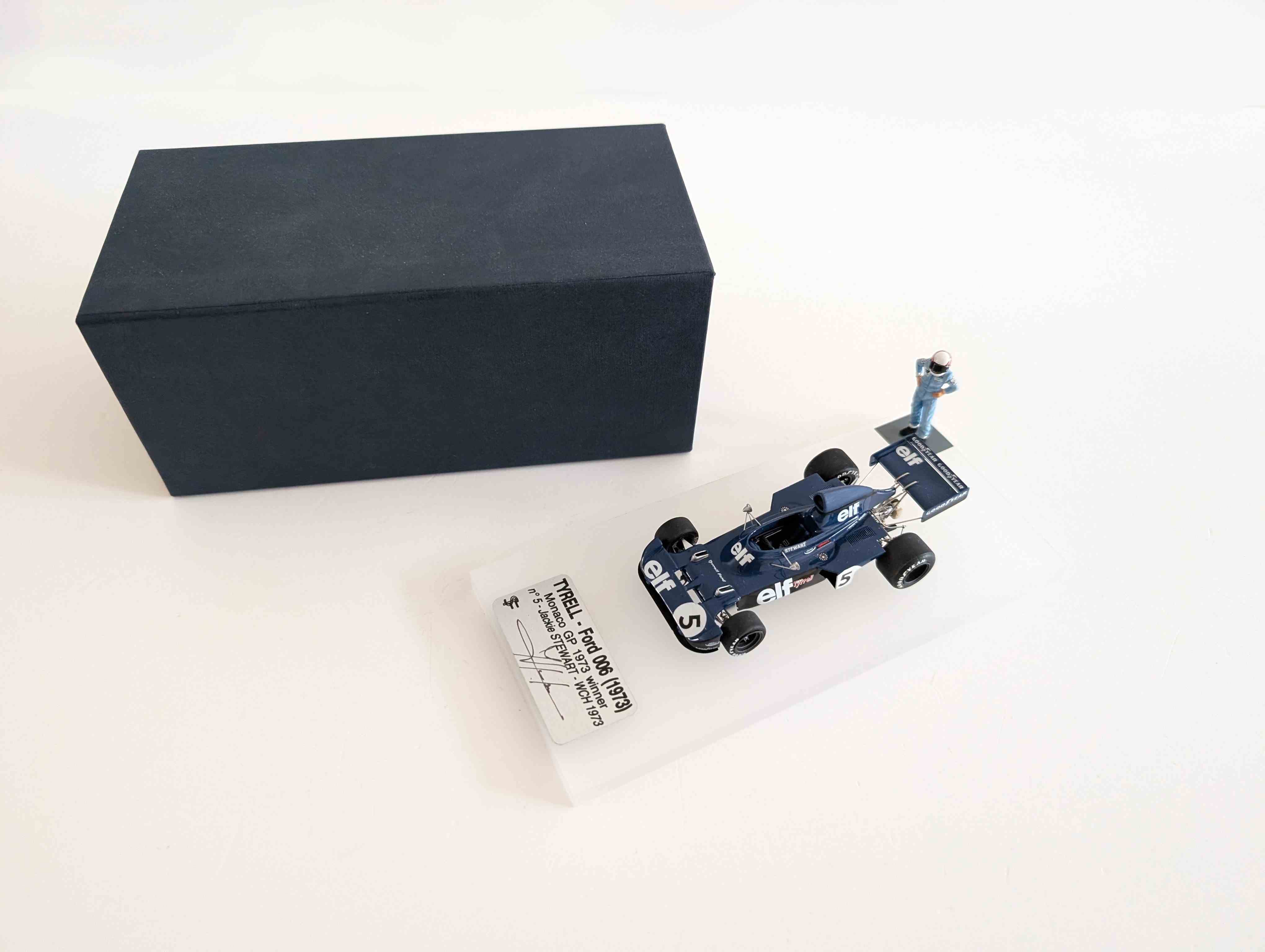 F. Suber : Tyrell 006 winner Monaco GP 1973, Modelart111