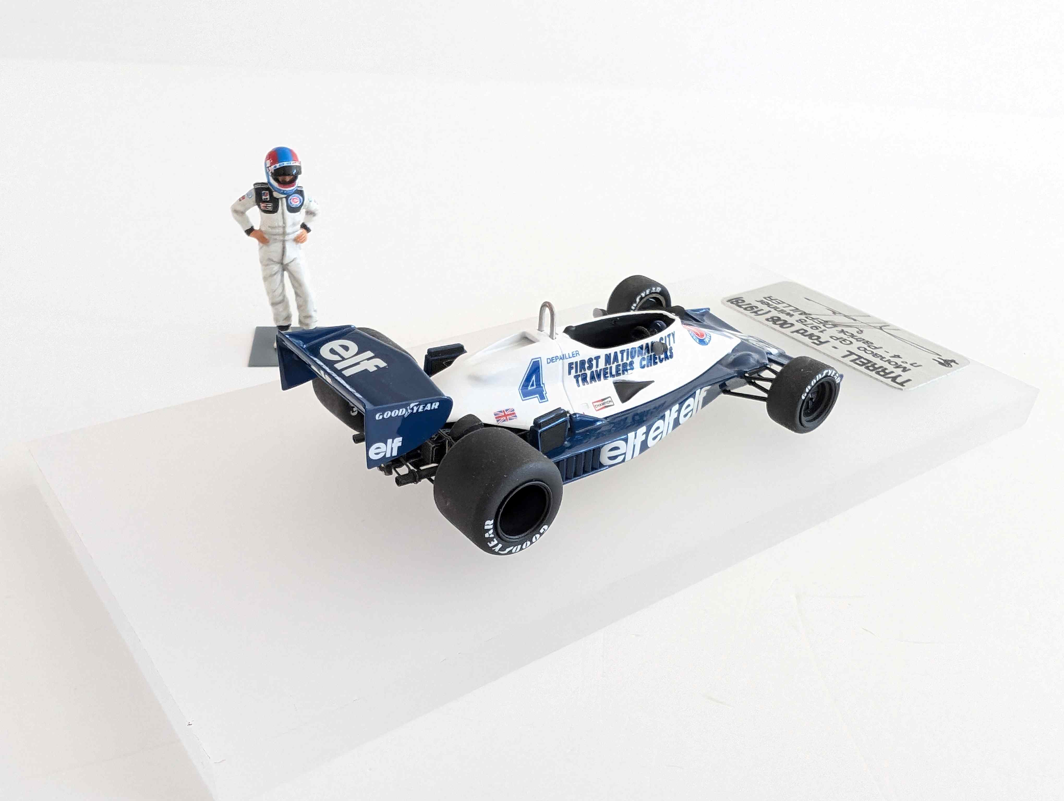 F. Suber : Tyrell Ford 008 Monaco 1975 winner, Modelart111