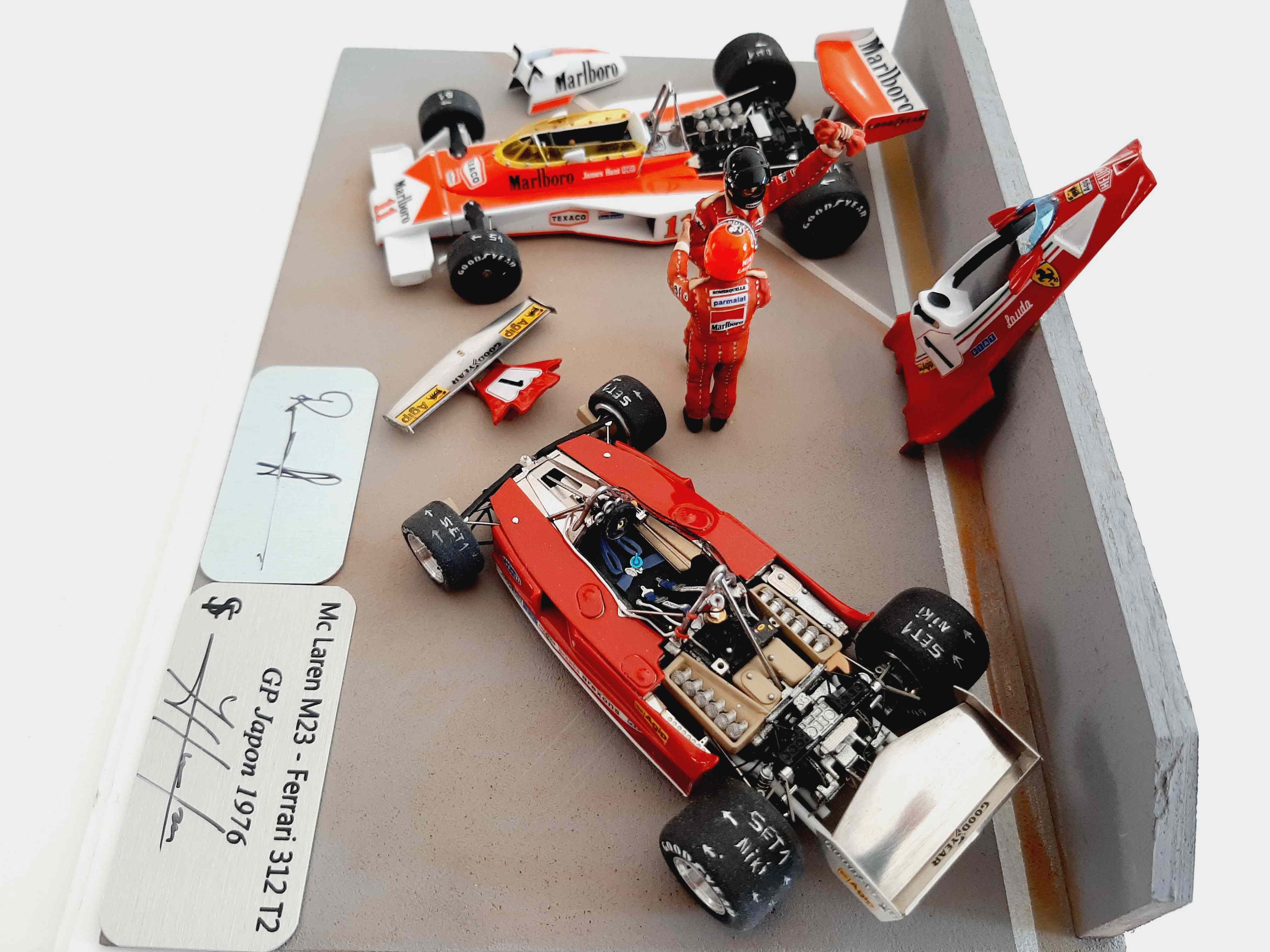 F. Suber : Ferrari 312 T2 and Mc Laren M23 - Rush Set, Modelart111