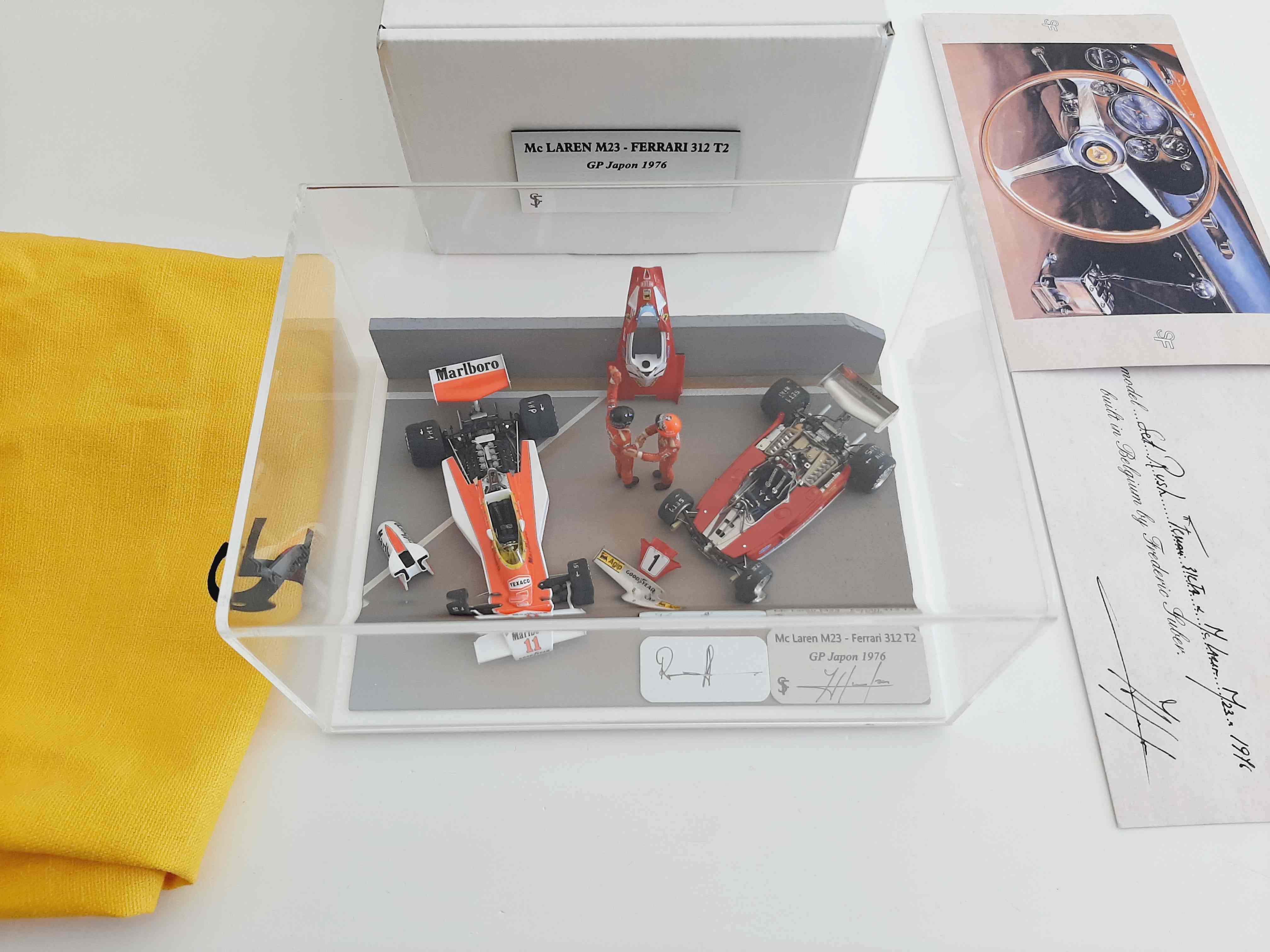 F. Suber : Ferrari 312 T2 and Mc Laren M23 - Rush Set, Modelart111