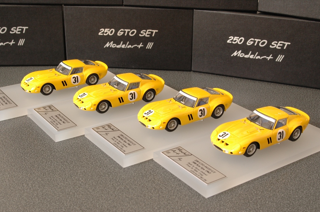 Modelart111 250 GTO Set : #4153 Spa 1965, Modelart111