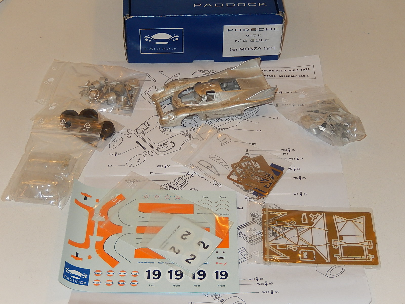 Paddock : Kit Porsche 917K Winner Monza 1971 --> SOLD, Modelart111