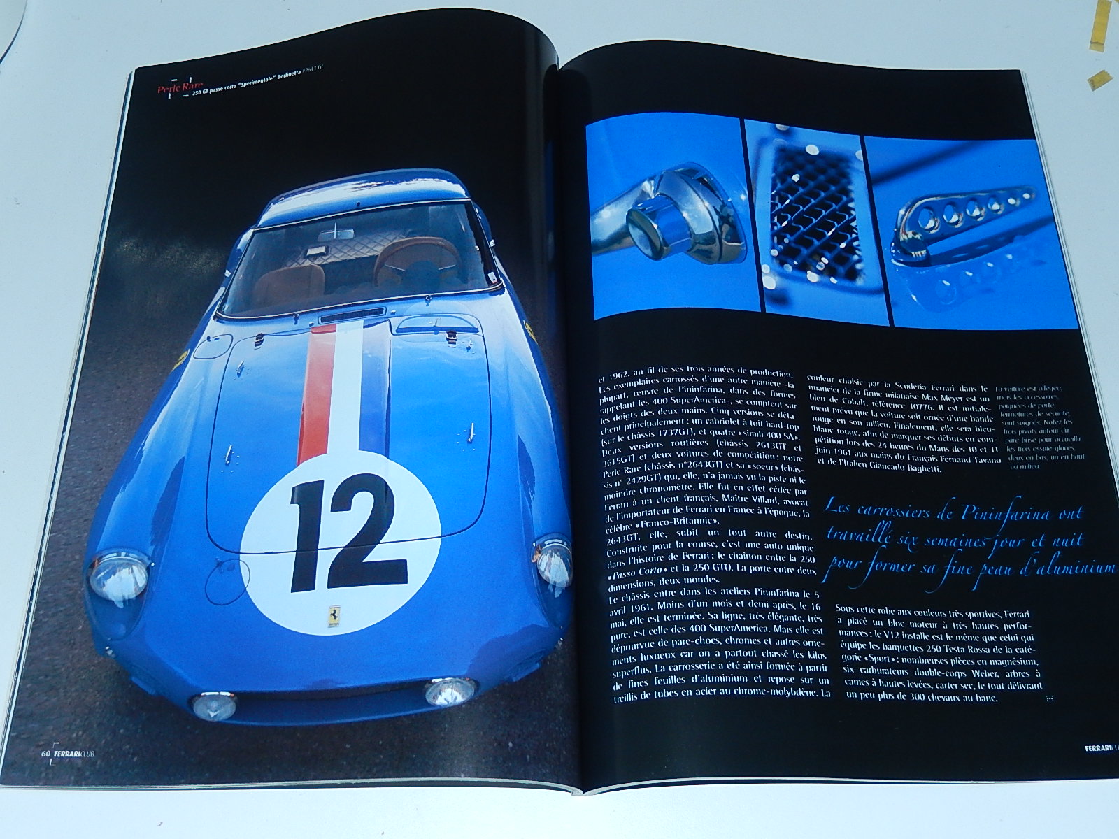 Magazine Ferrari : Club Ferrari France : 250 gt sperimentale, Modelart111