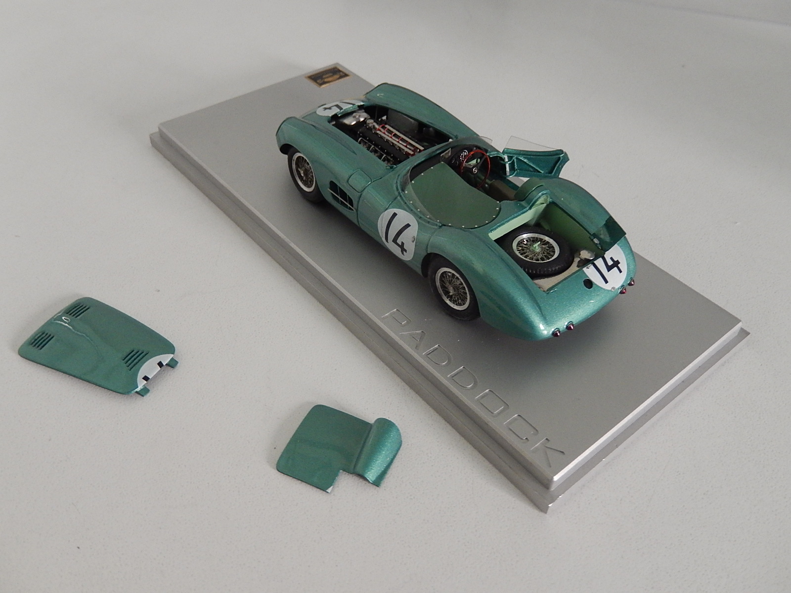 Paddock : Aston Martin DBR1 Nurb. 59 All open/close -> SOLD, Modelart111